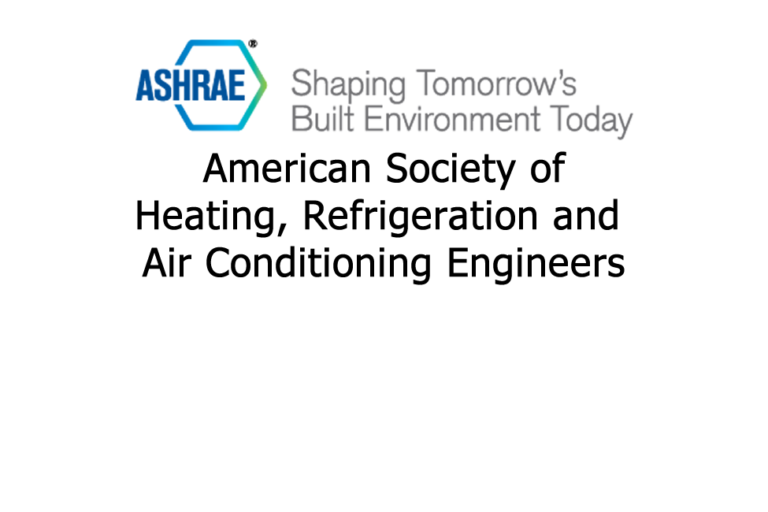 ASHRAE Member – Precision Test & Balance, Inc